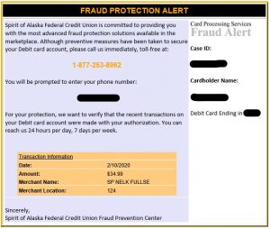 Security & Fraud Prevention - Spirit of Alaska Federal Credit Union